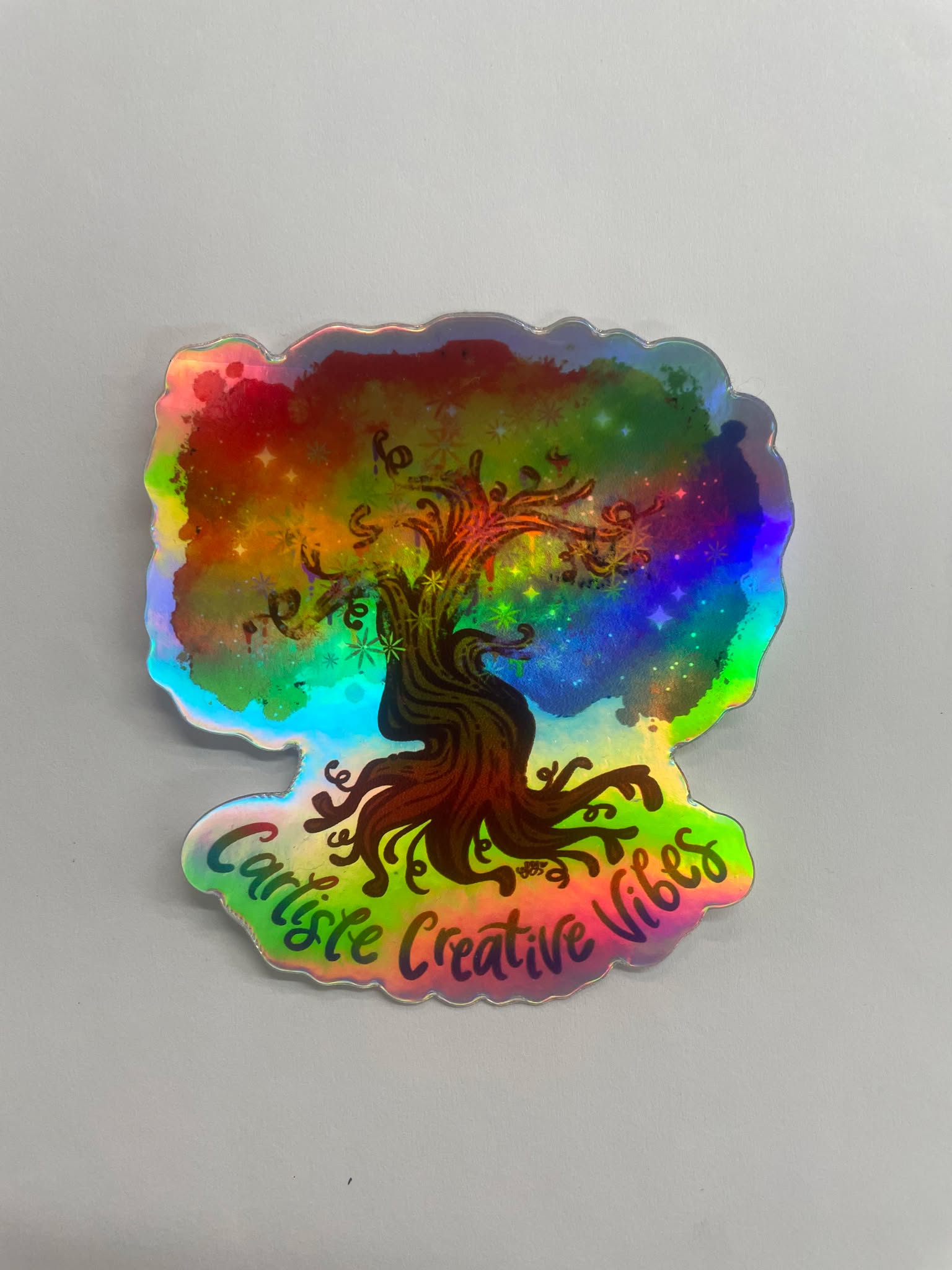 CCV Holographic Vinyl Sticker | Carlisle Creative Vibes